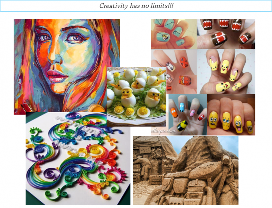 Different Creative arts!