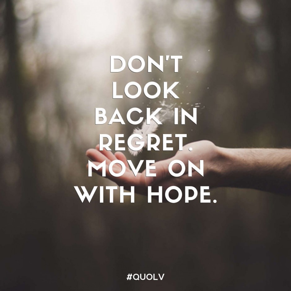 How to let go and finally move on