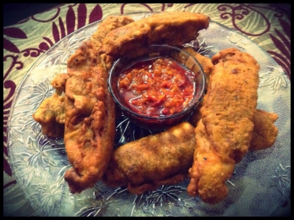 Fish Fritters.