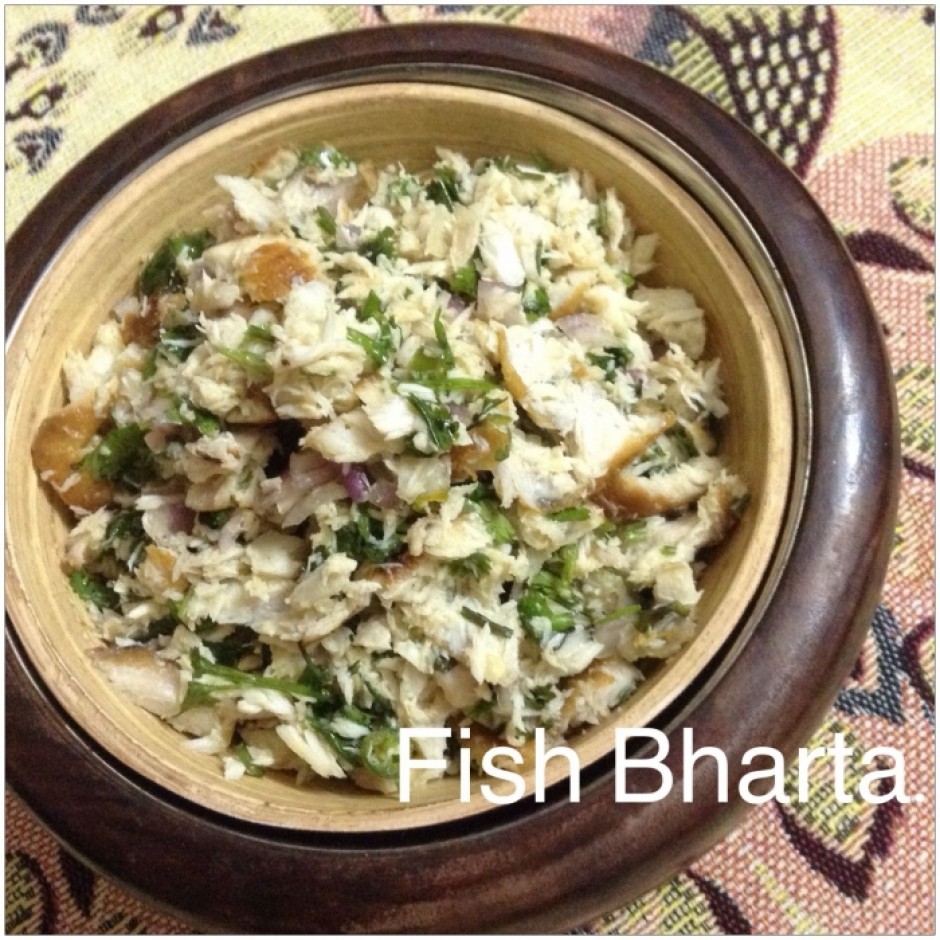 Fish Bharta.
