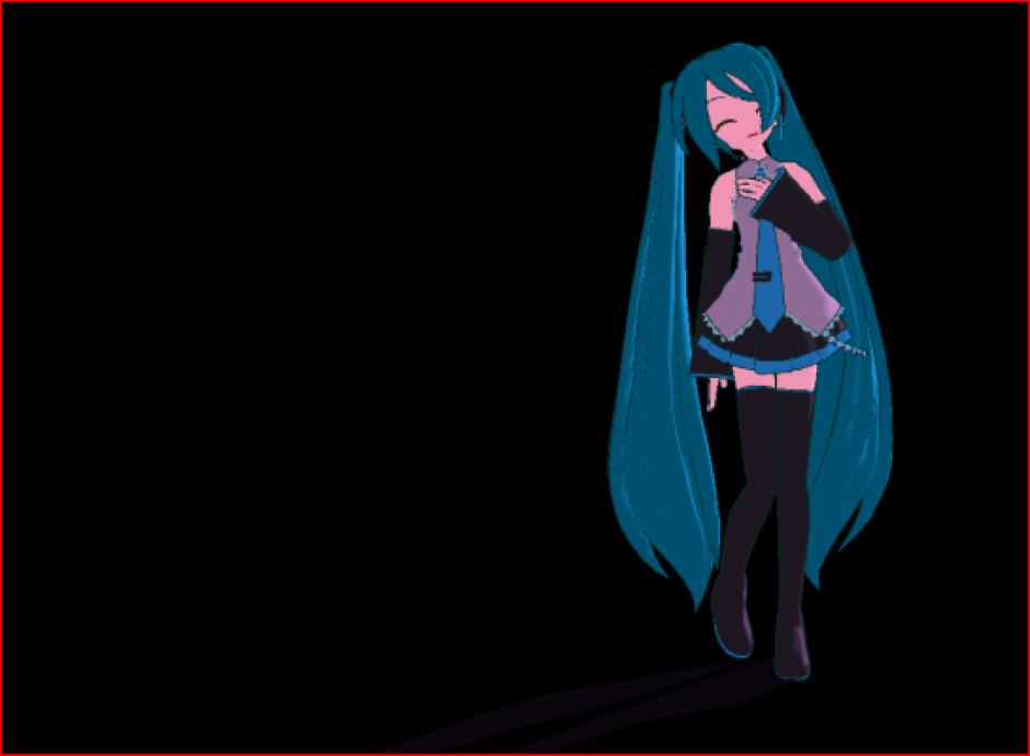 First Miku MMD :3