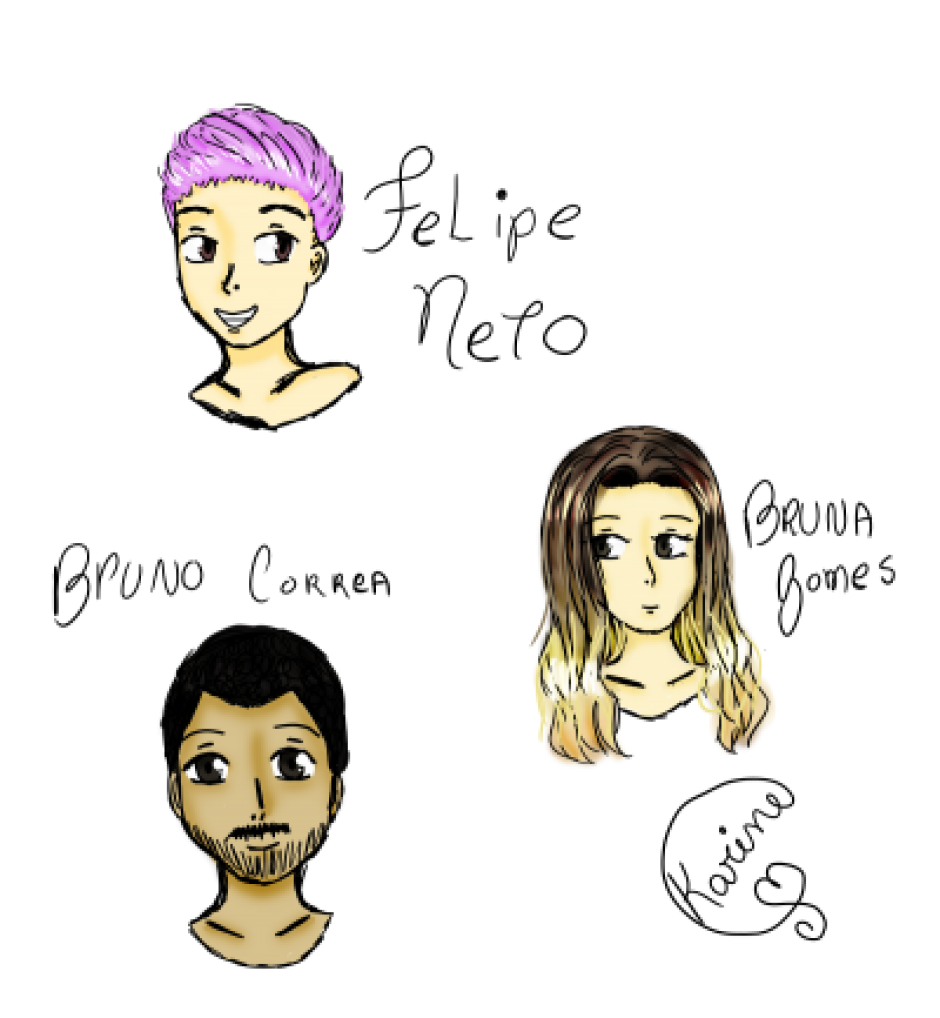 Felipe Neto,Bruna and Bruno