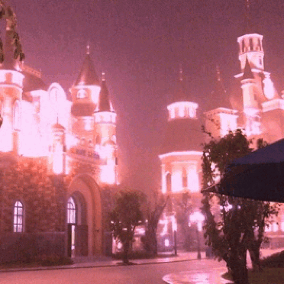 Raining castle