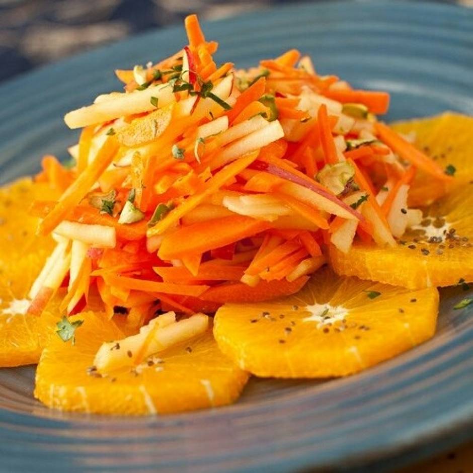 Carrot and orange salad