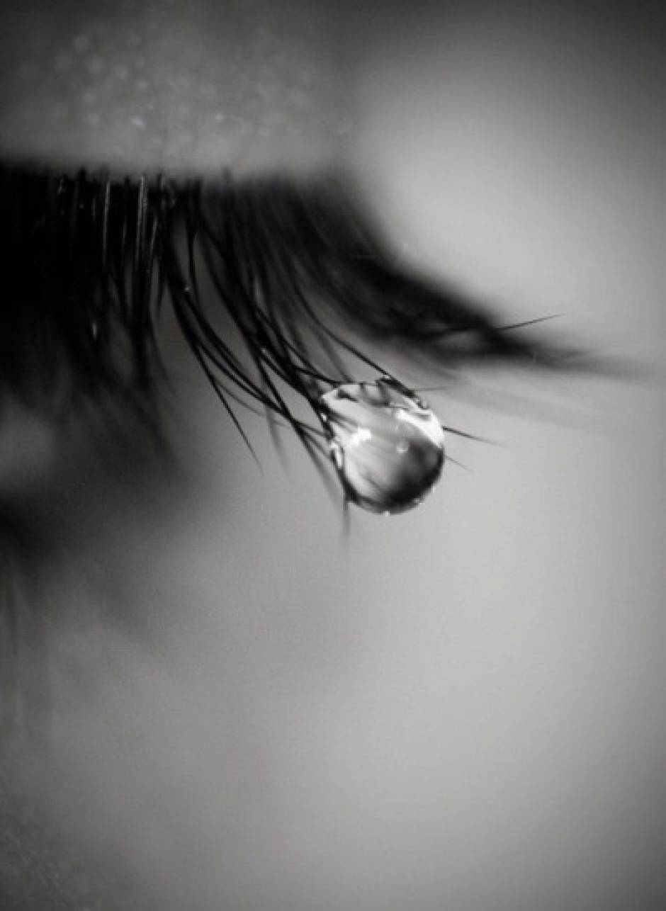 The lone tear
