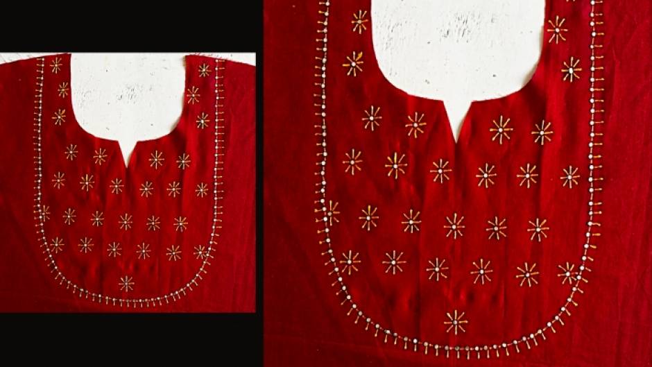 Beautiful & Easy Mirror Embroidery Design