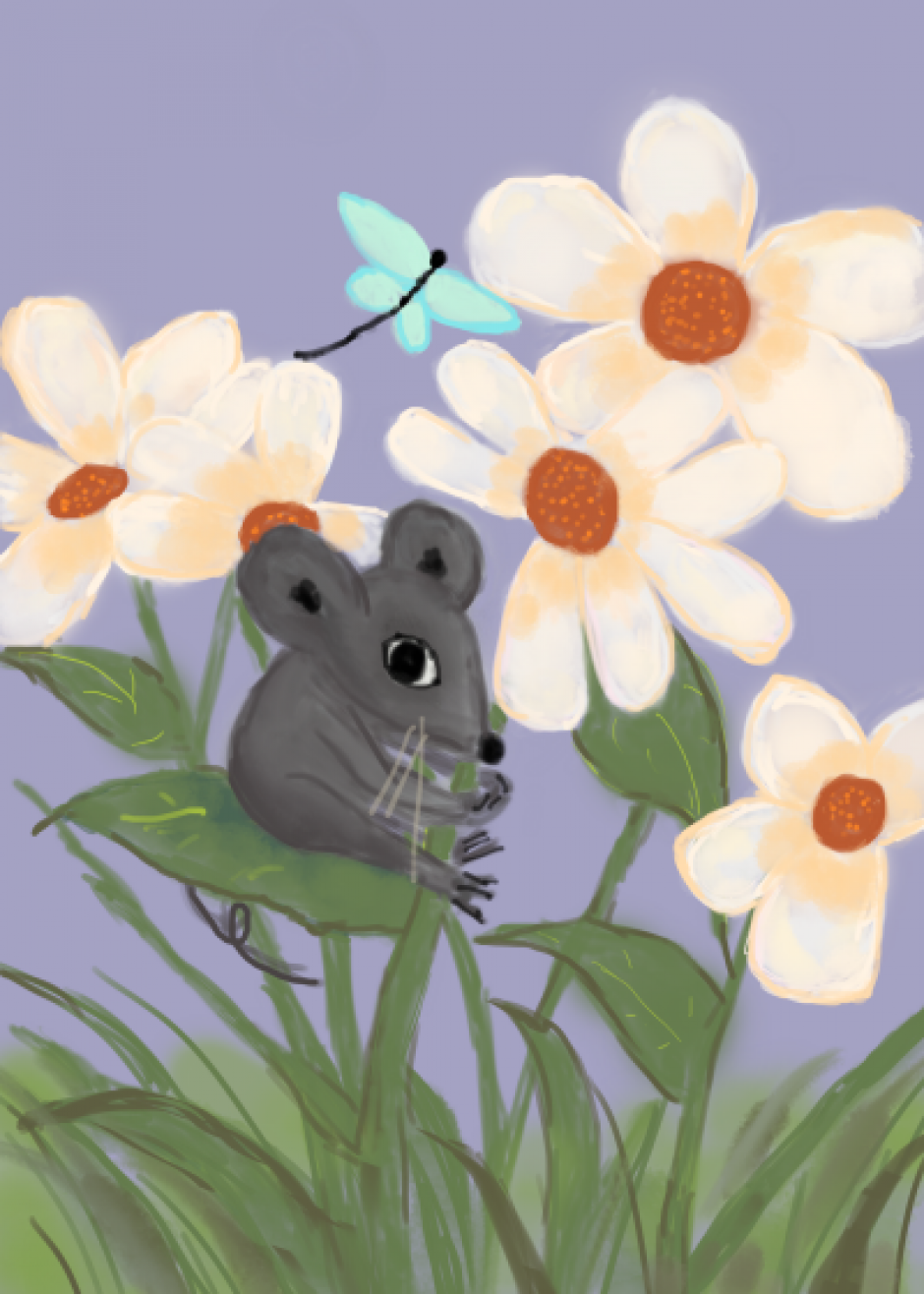 Sneaky little mouse