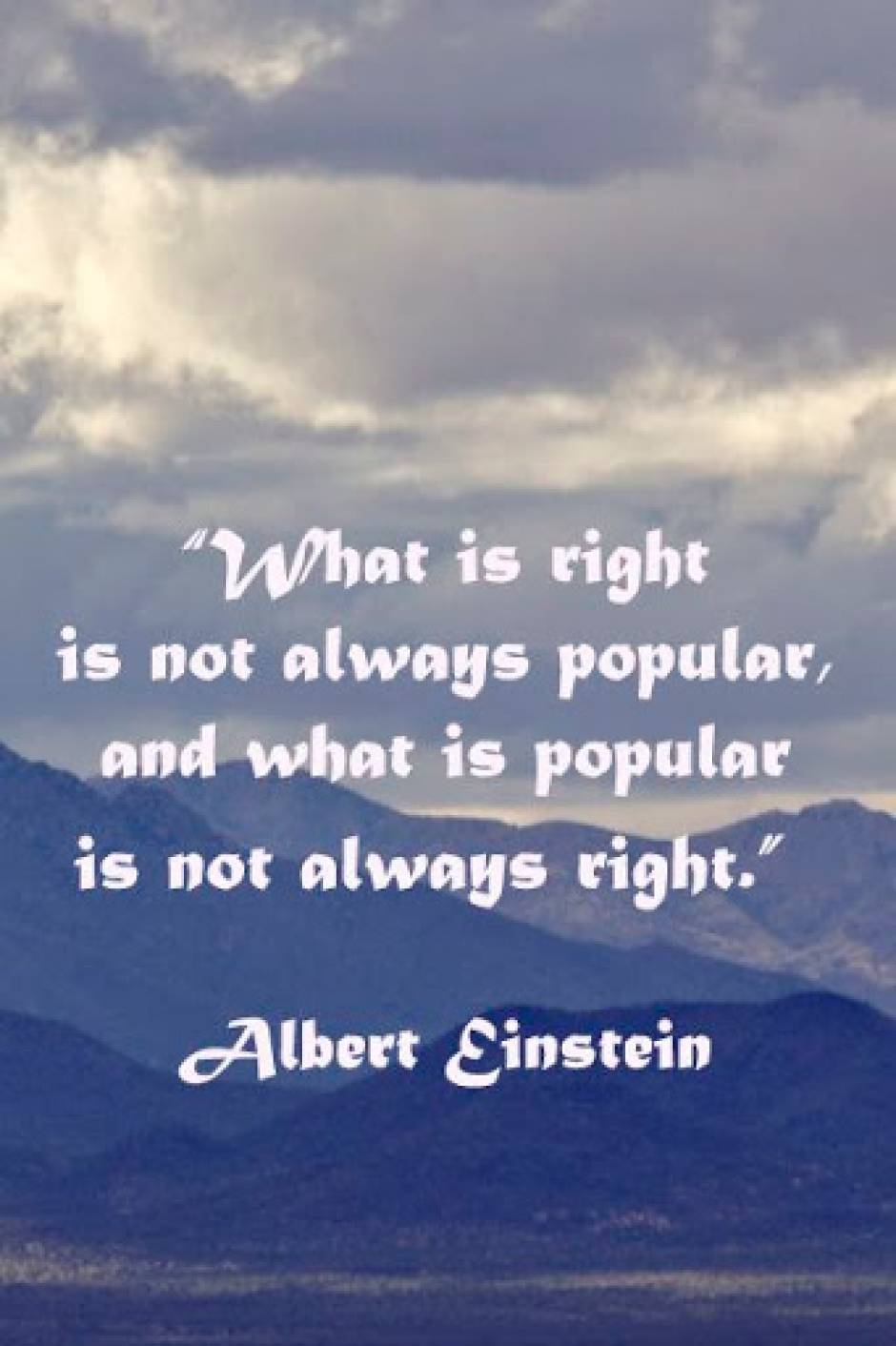 Albert Einstein's wisdom