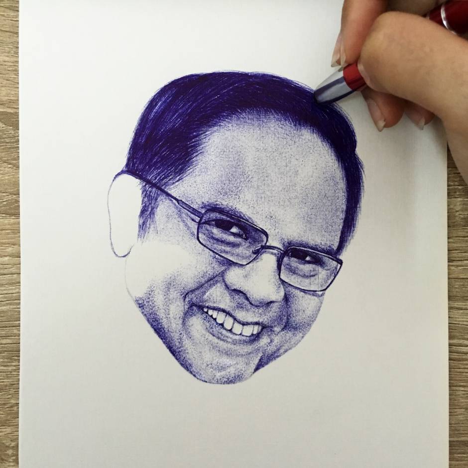 Ballpoint Pen Sketch