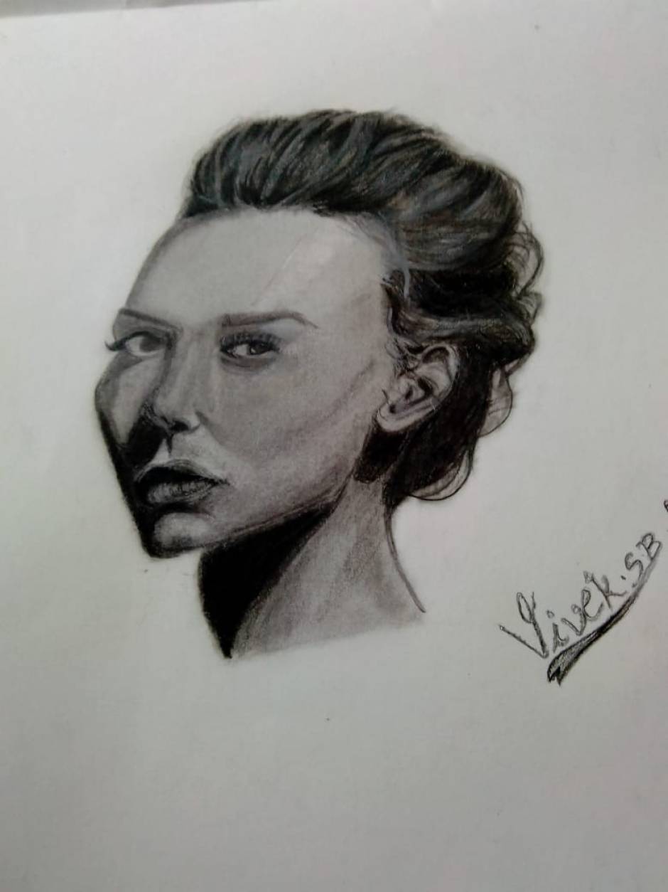 very hard to draw a perfect sketch......