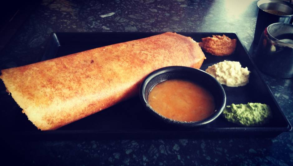 Carnatic cafe serves the best dosa!