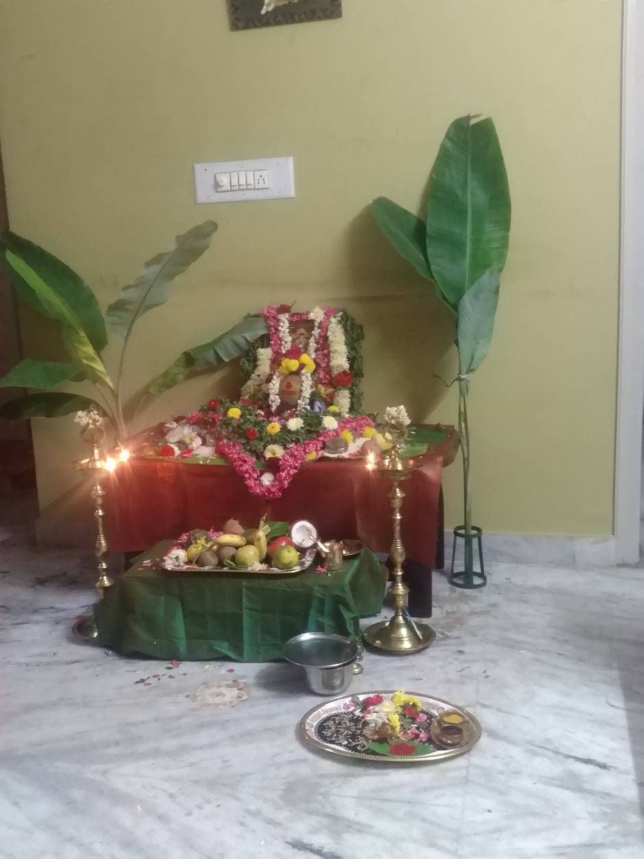 Hindu Pooja decor
