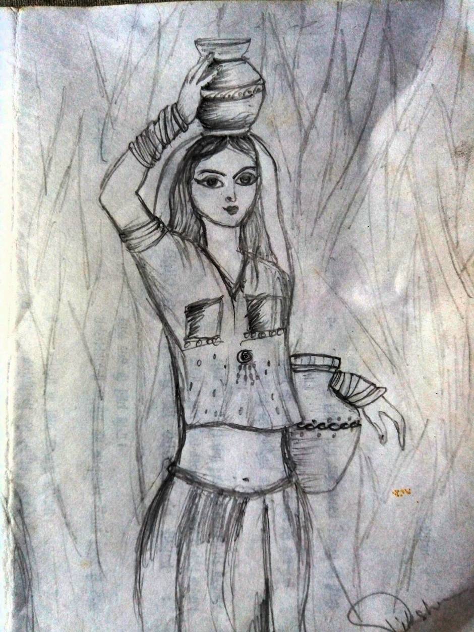 Pitcher girl