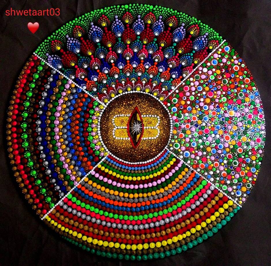 Trinetrum dot mandala