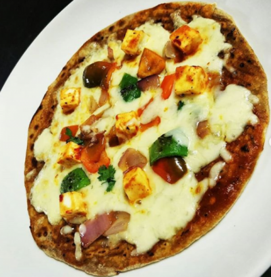 Pizza Paratha Recipe Card