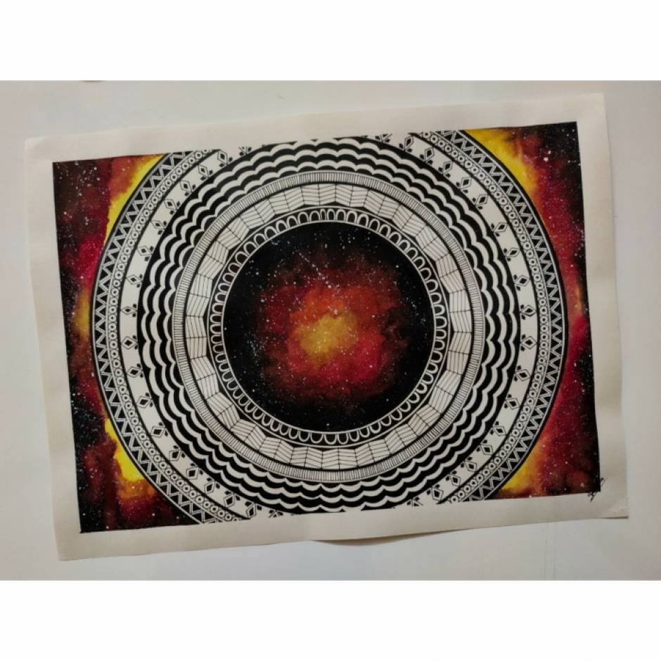 Feelings are stuck in mandala