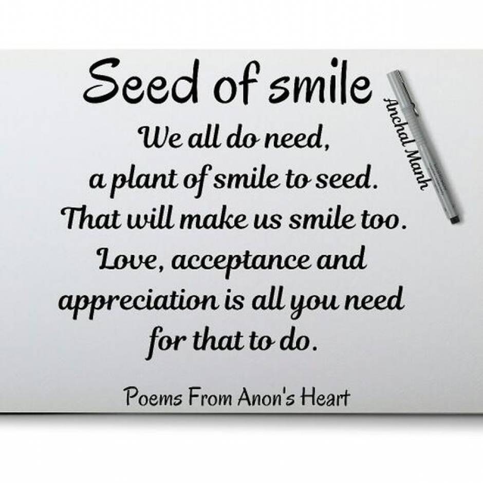 Seed of smile
