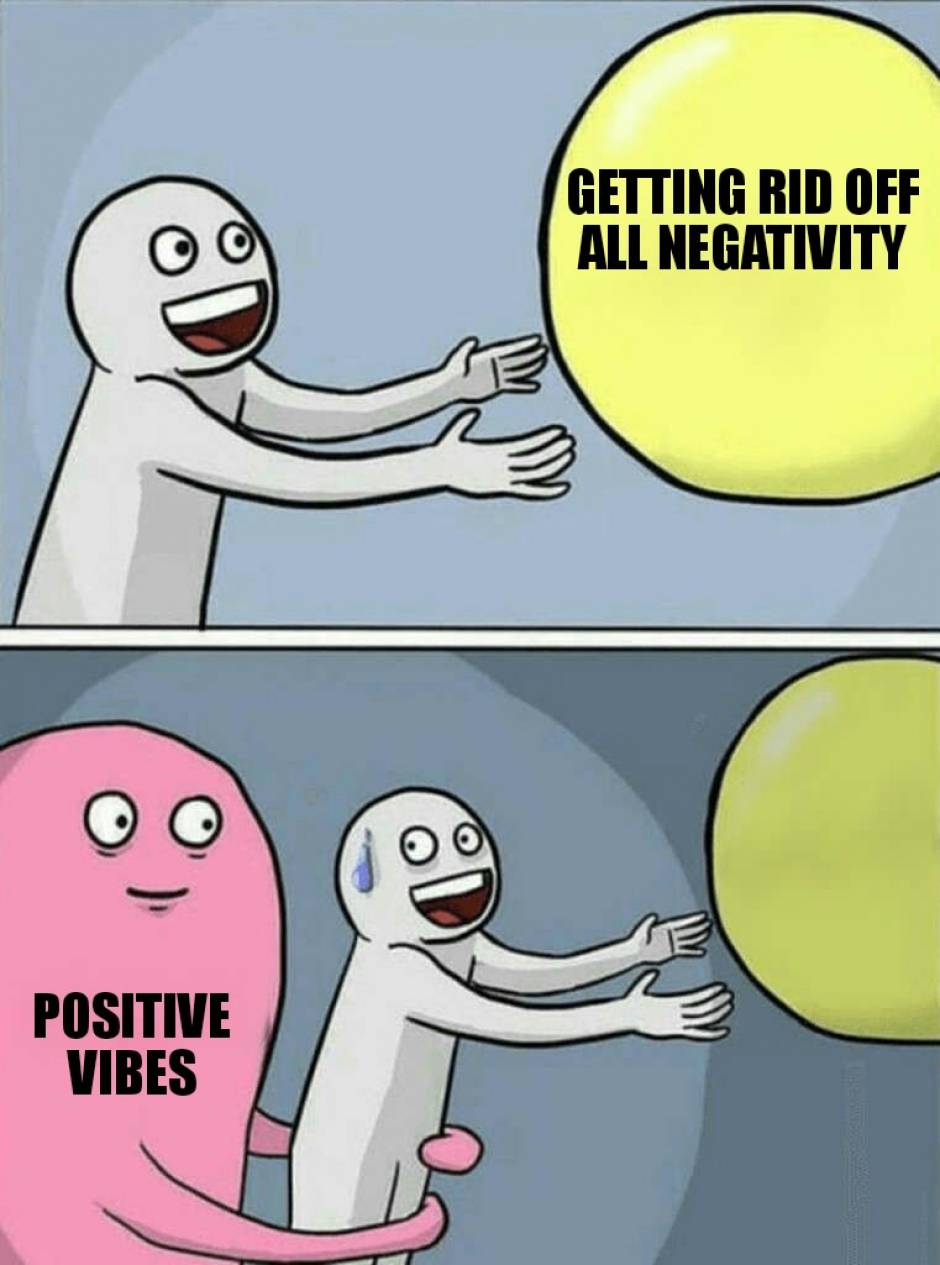 Getting rid of negative energy