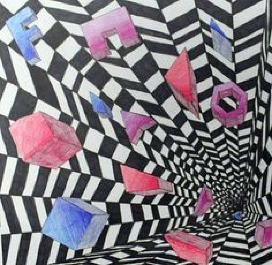 One point perspective