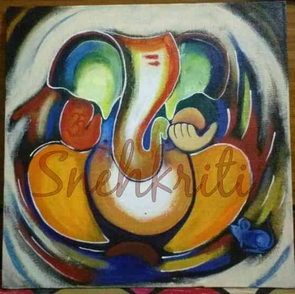 Ganesha abstract