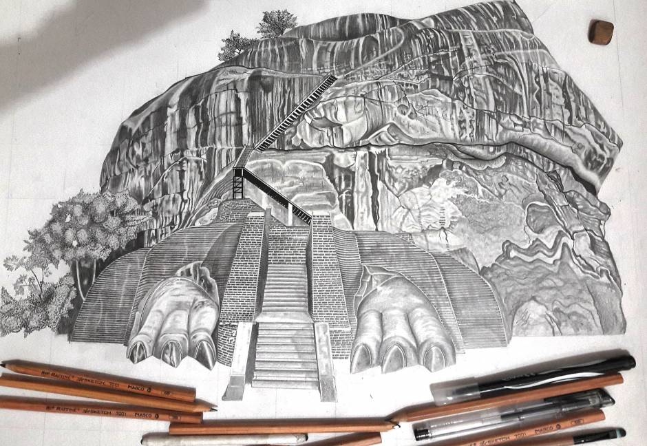#Art - Sigiriya