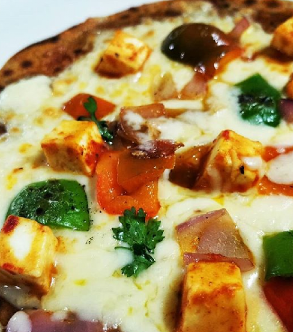 Pizza Paratha Recipe Card