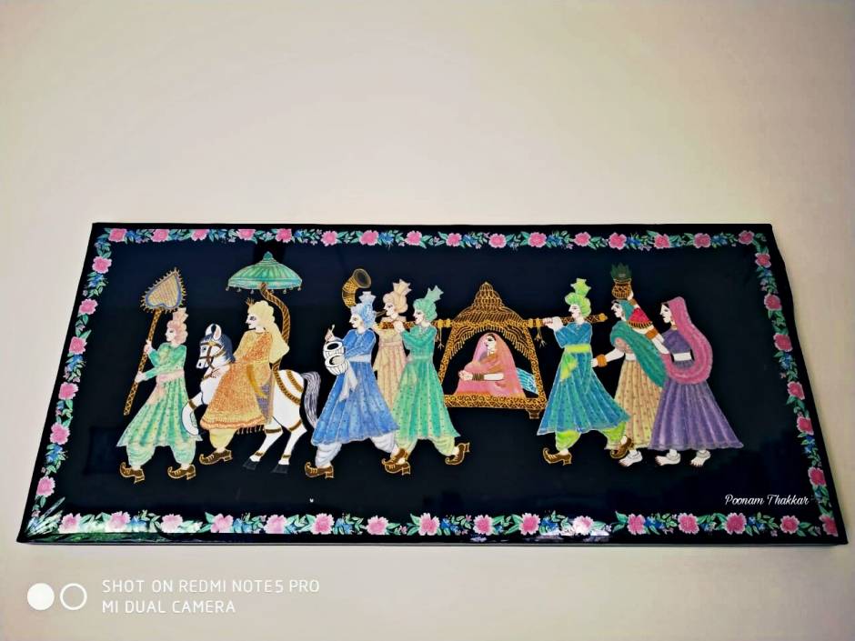 Bridal Palanquin Art