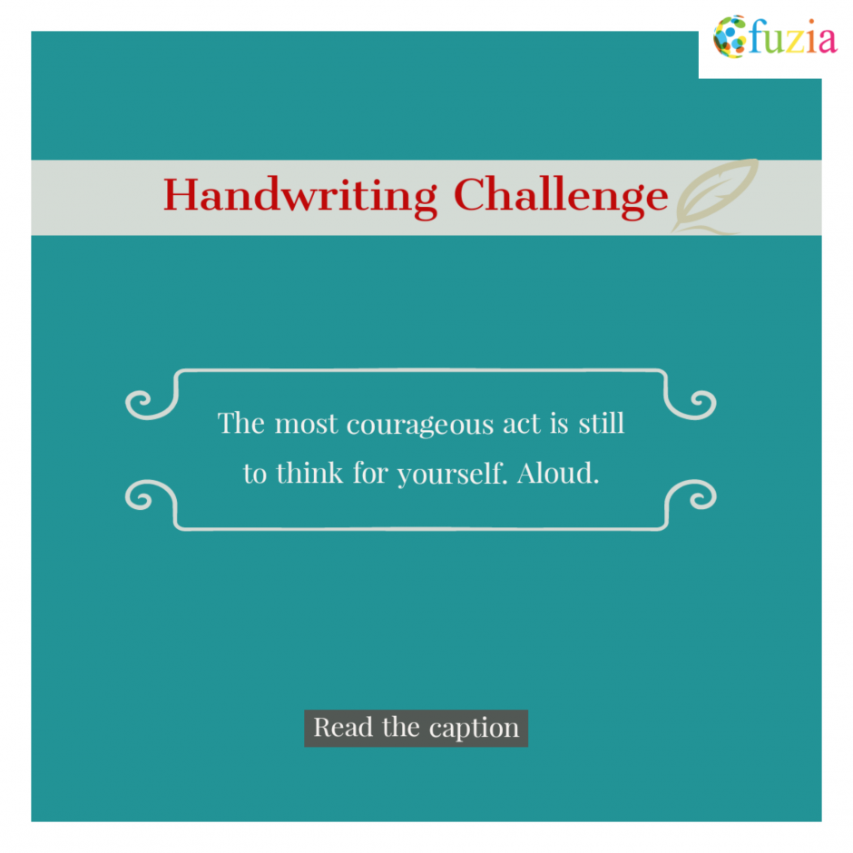 Handwriting Challenge