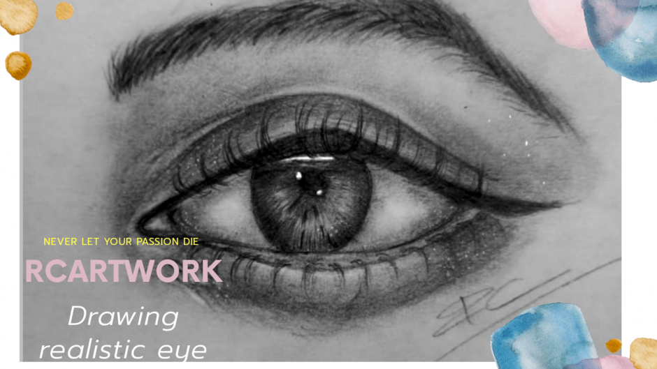 How to draw realistic eye......by RCARTWORK