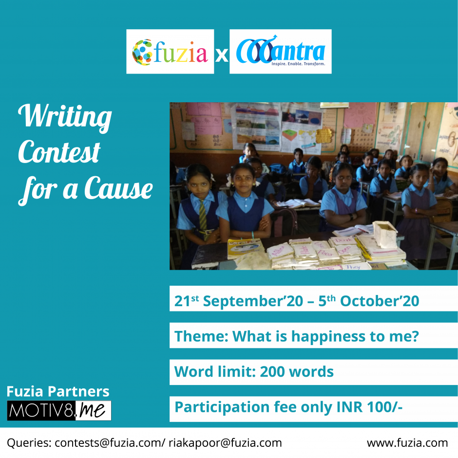 Writing Contest for a Cause