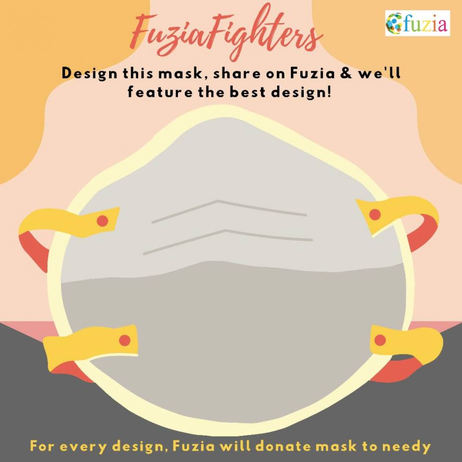 Fuzia Fighters: Design this mask!