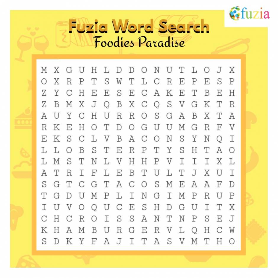Fuzia Word Search