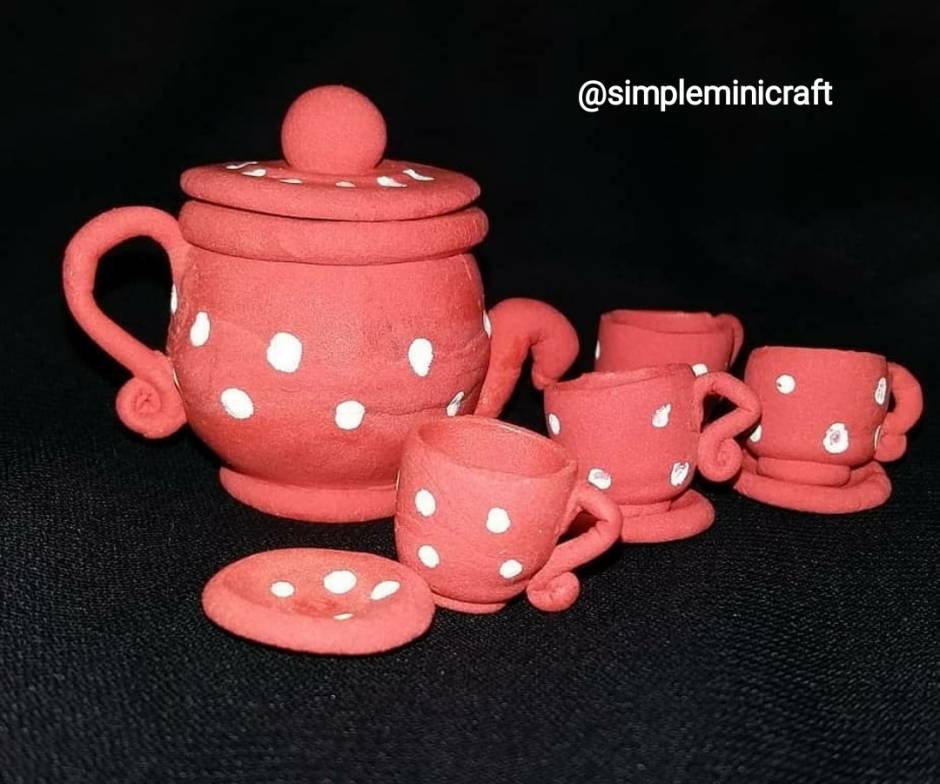 Miniature tea set