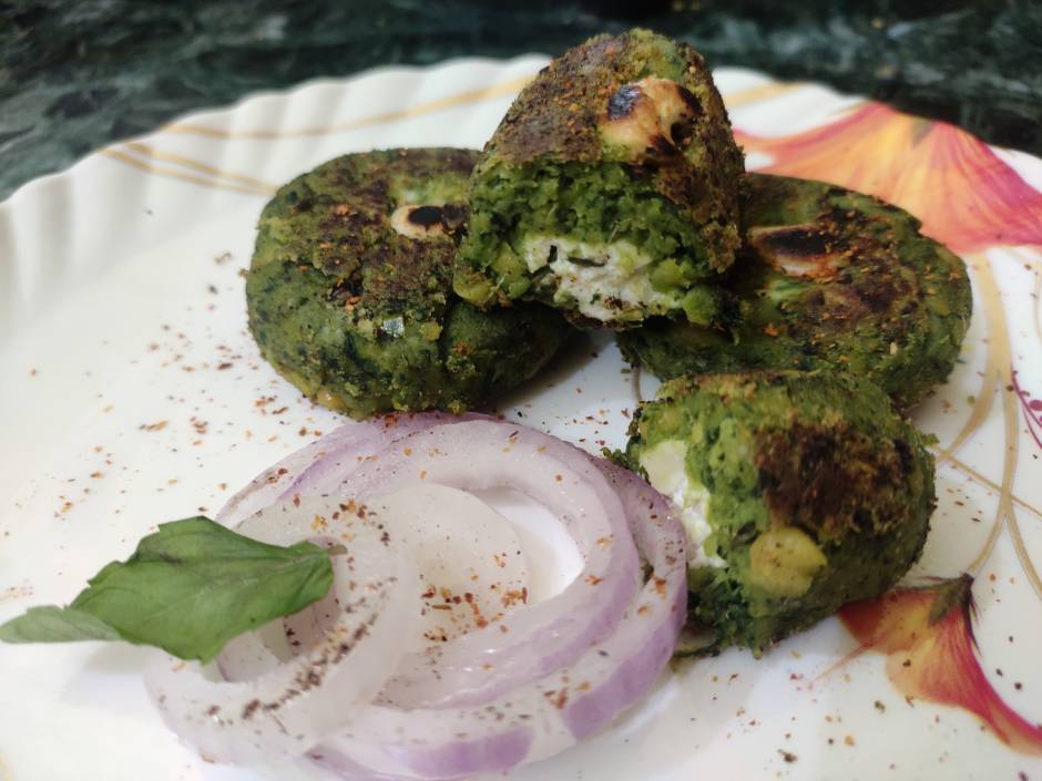 Hare-bhare kabab