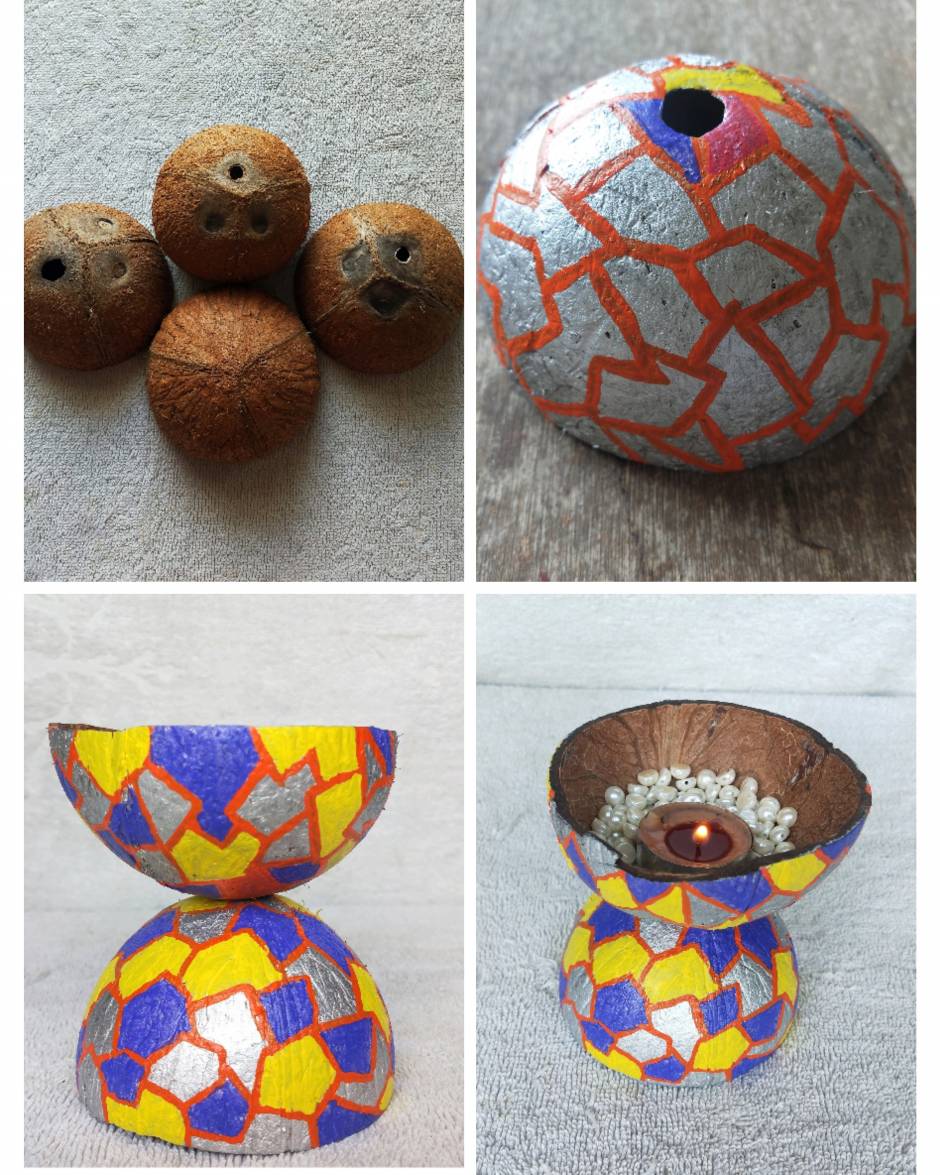 Coconut shell craft