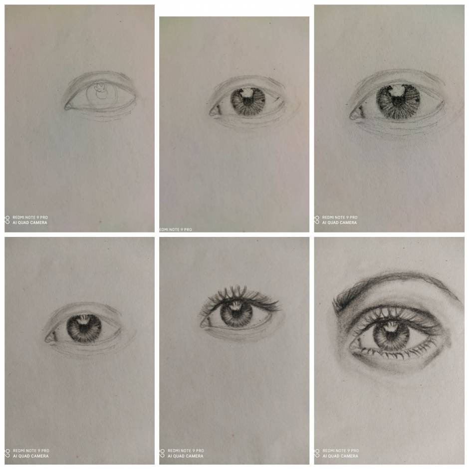 Drawing of eye