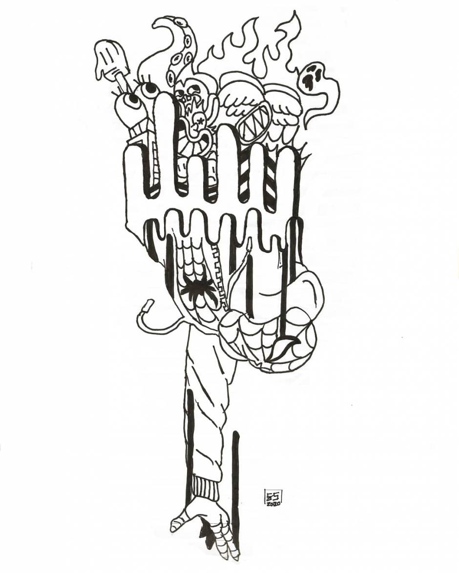 Spiderman into the spider verse (doodle)