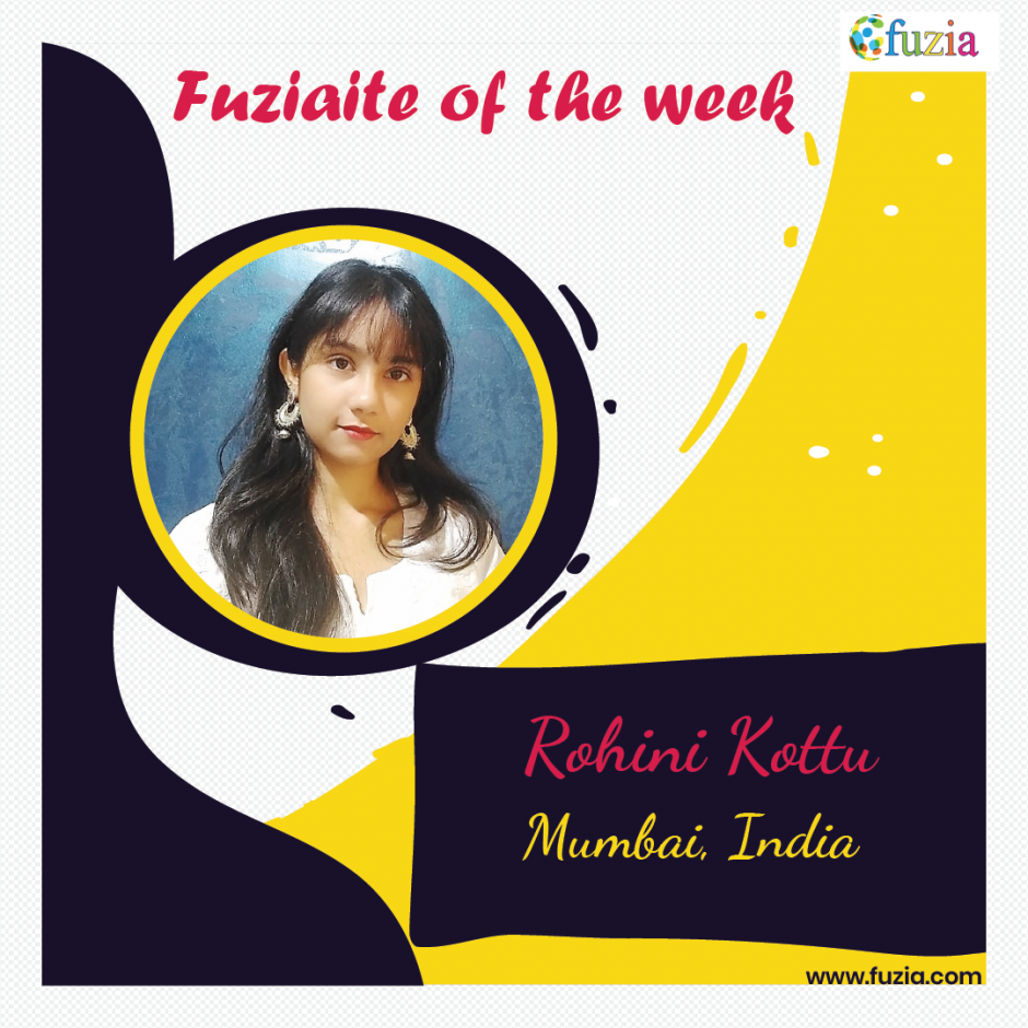 Fuziaite Of The Week : Rohini Kottu
