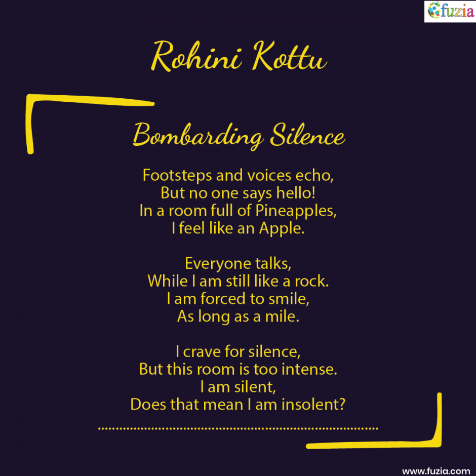 Fuziaite Of The Week : Rohini Kottu