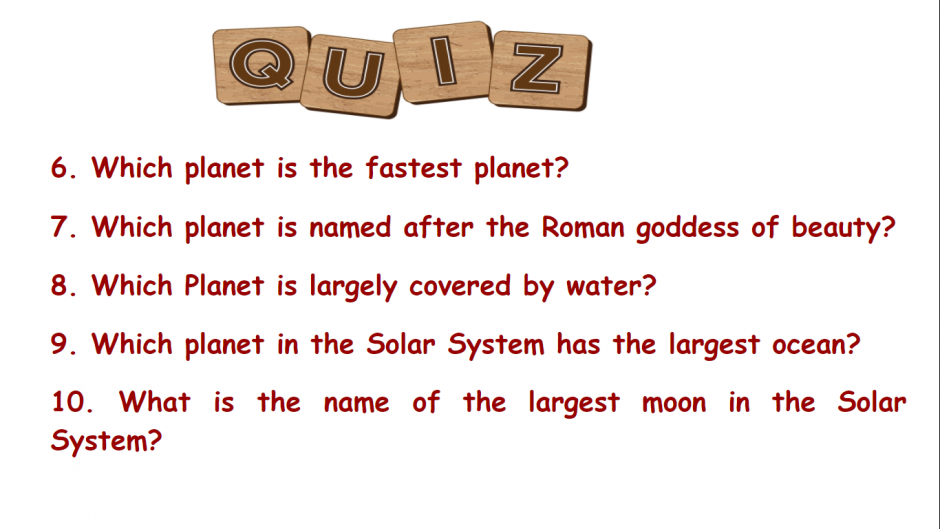 Challenge: The Hardest Solar System Quiz You'll Take Today - Fuzia