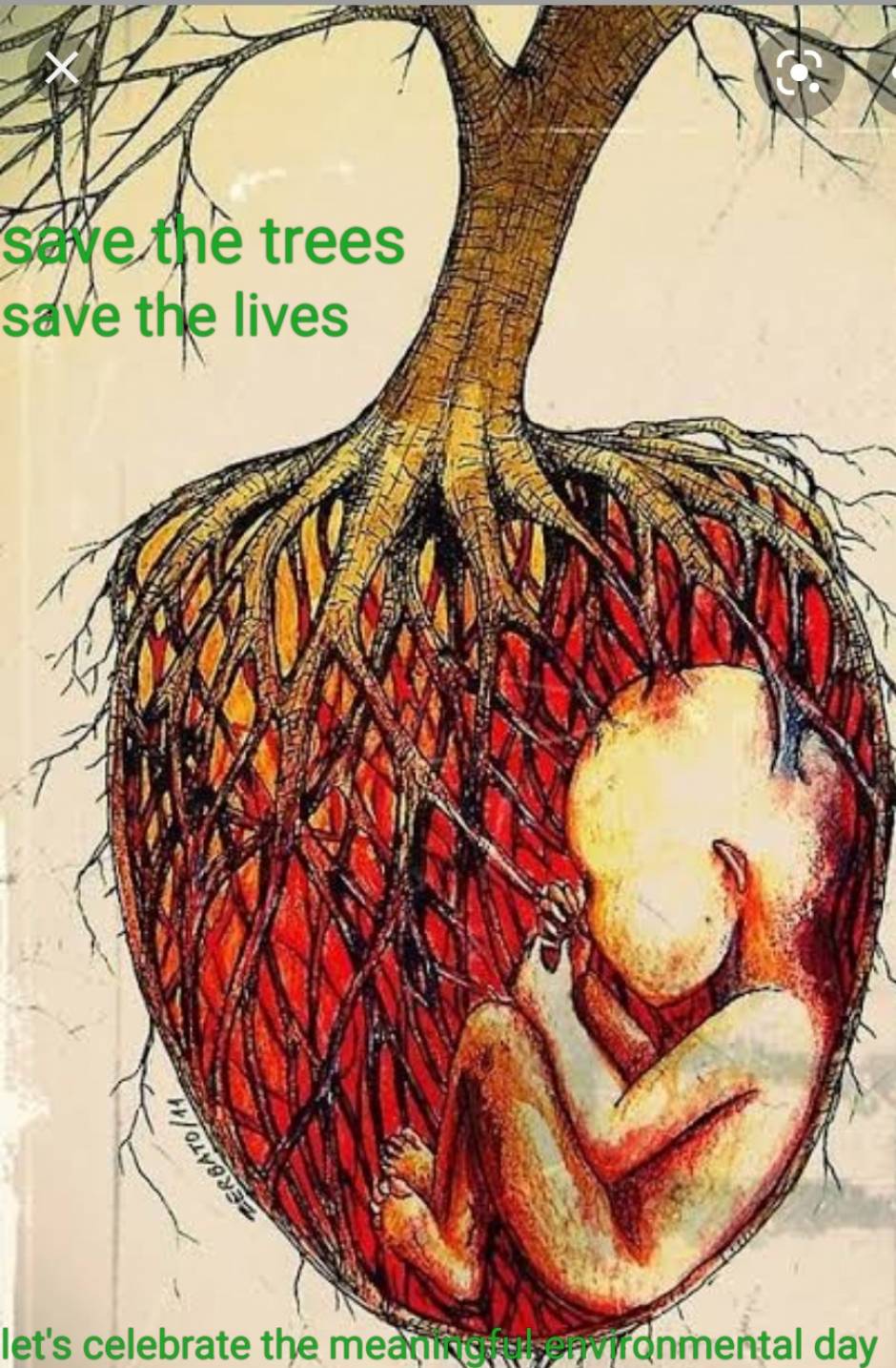 Mother Earth from mother trees