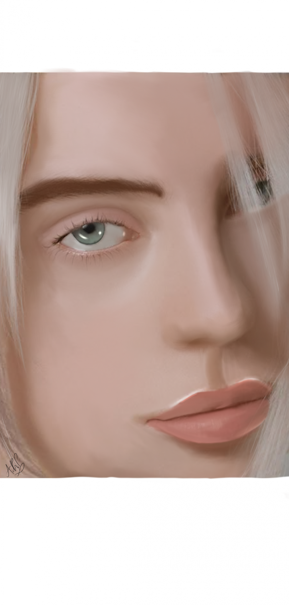 Billie Eilish Digital Painting