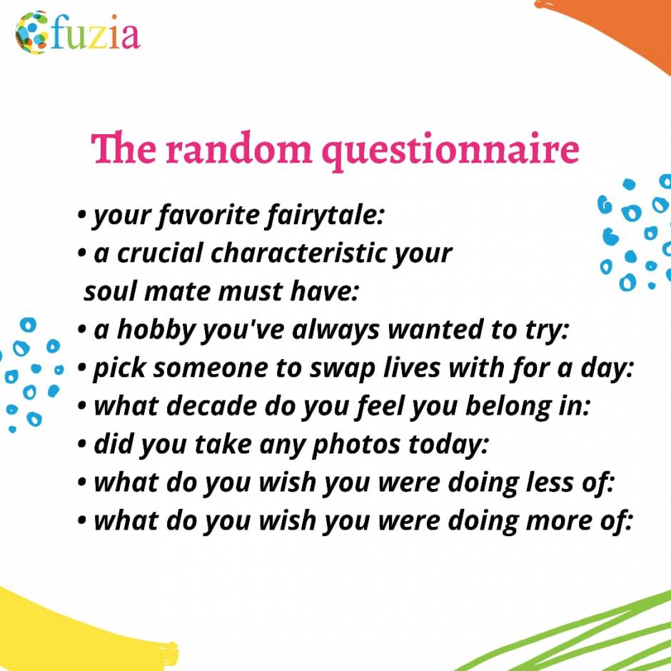 The Random Questionnaire