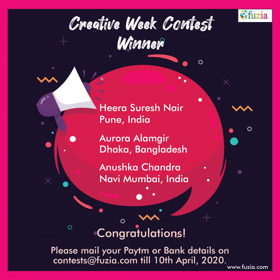 Creative Week Contest Winners