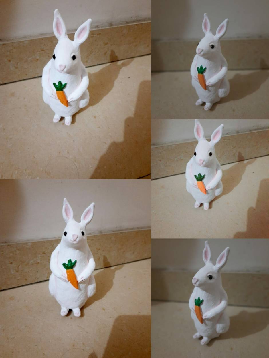 Rabbit craft From Plastic bottle