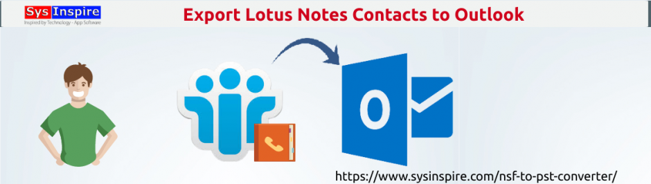 How to Export Lotus Notes Contacts to Outlook?