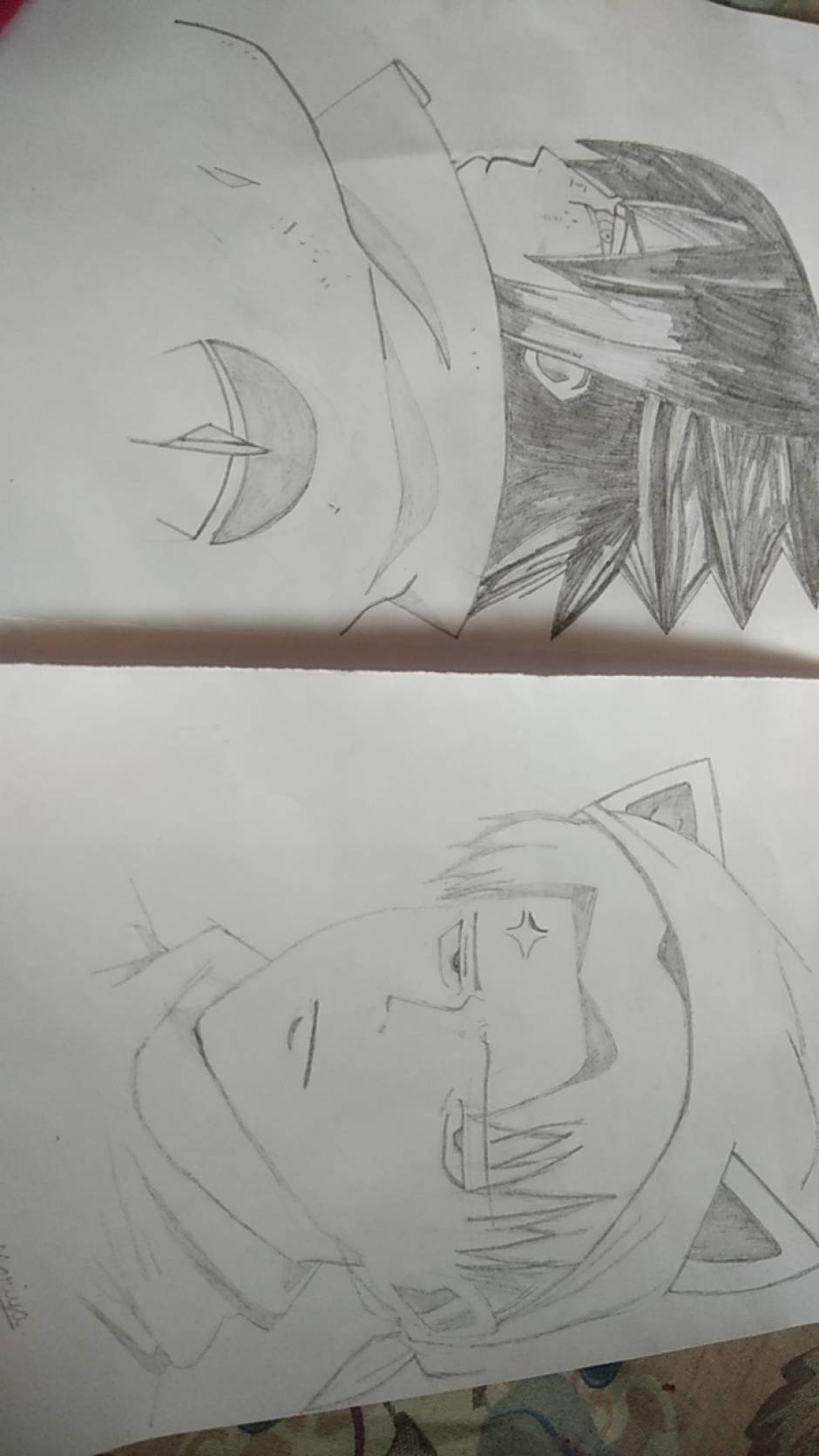 sasuke uchiha and levi ackerman