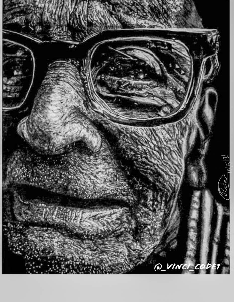 Hyper-realistic sketch