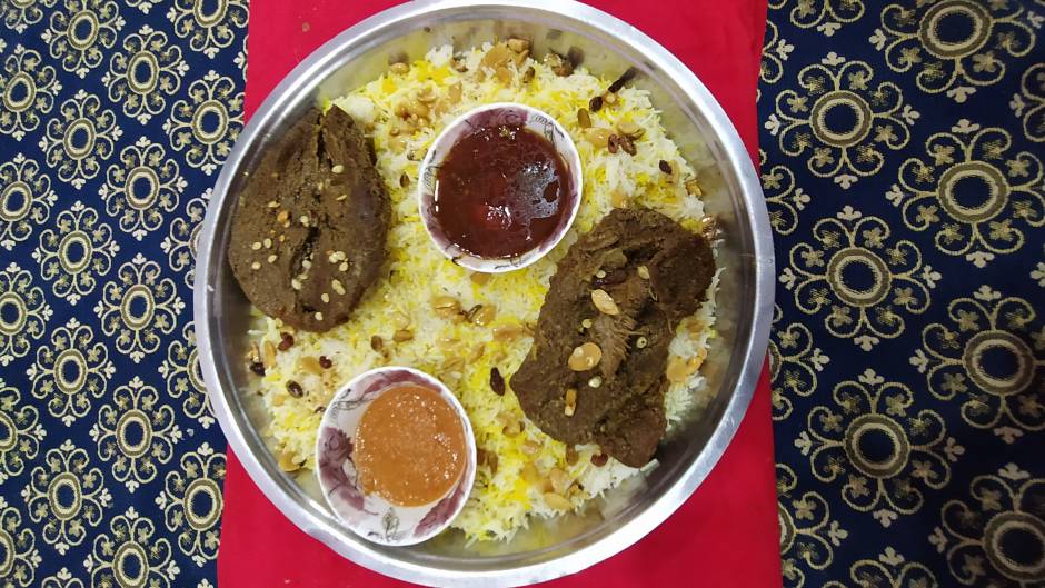 A smokey flavoured mandi