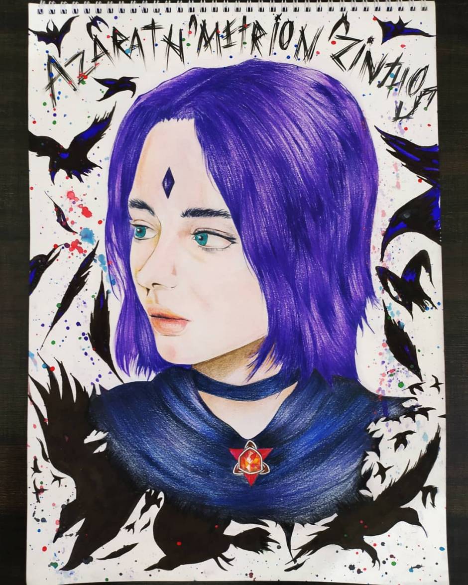 Rachel Roth (Raven) from Titans Netflix Series